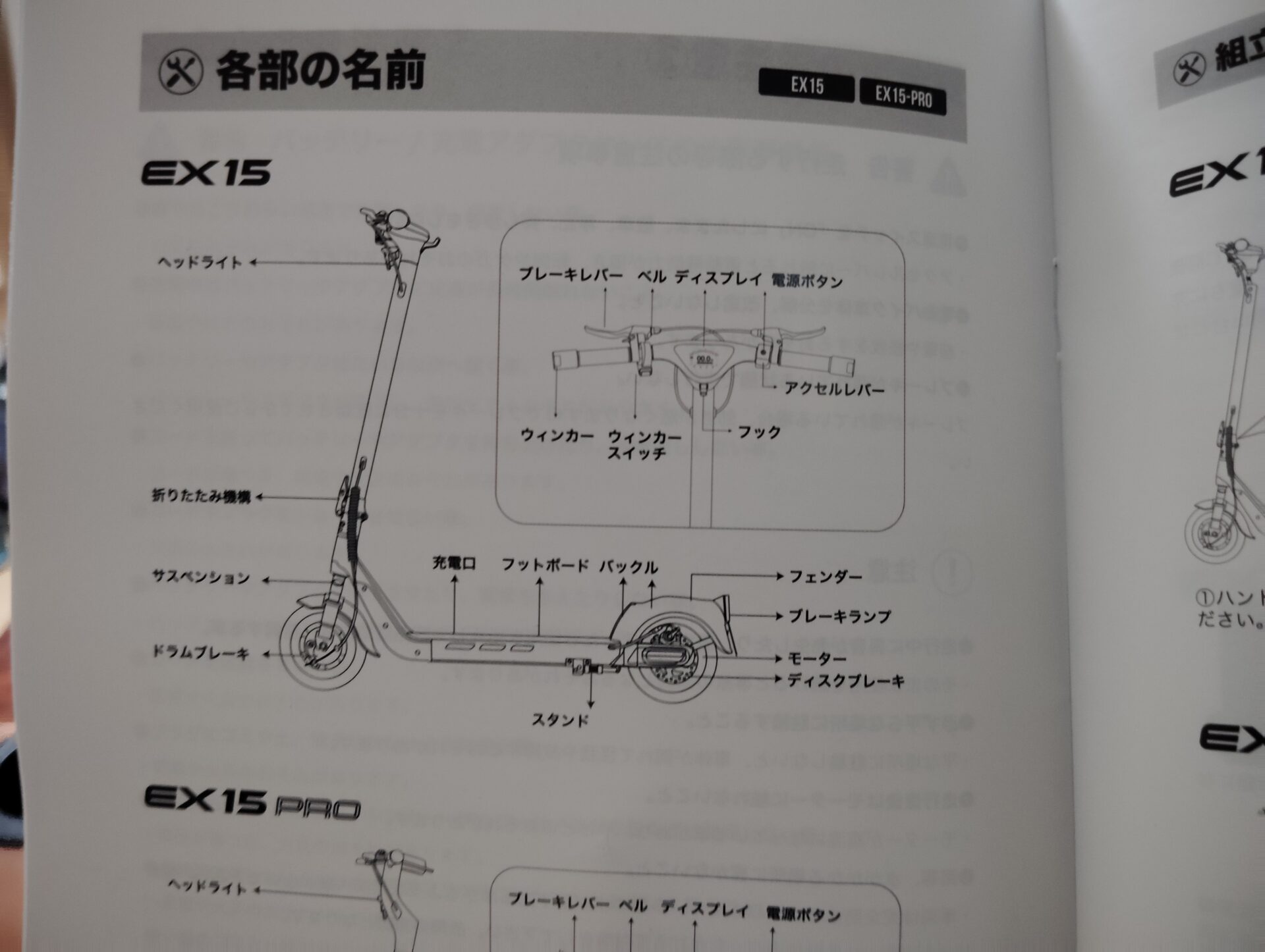 特定小型原付 【EVEREST XING EX15 PRO】自転車の代わりに安心・安全の電動キックボード😆 - 感謝向上ブログ（プロジェクター ...